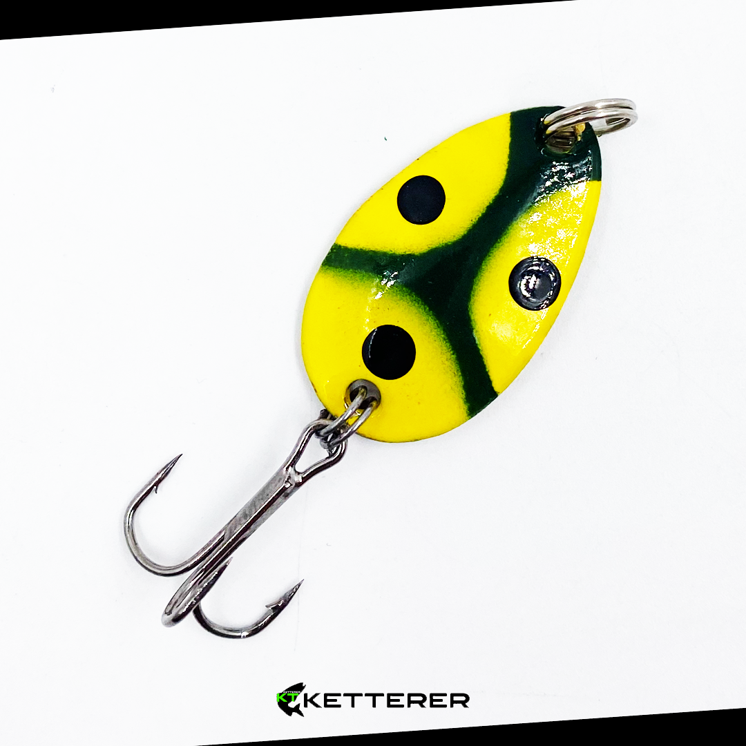 Cuchara de Pesca – Amarillo Verde Punto Negro – Ketterer 2024 ...
