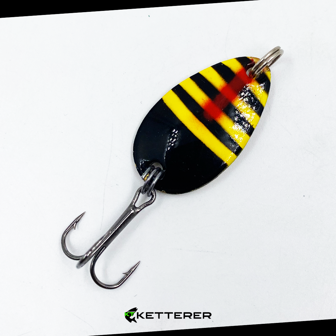 Cuchara de Pesca – Amarillo Avispa – Ketterer 2024 | Articulos de Pesca